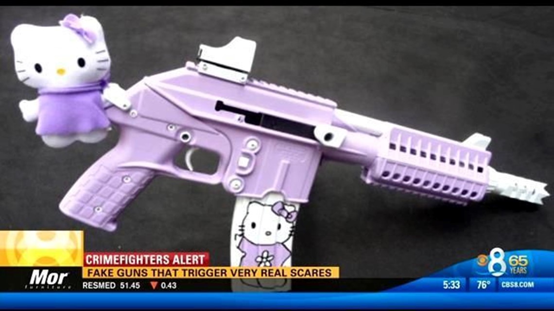 Fake guns that trigger very real scares | cbs8.com