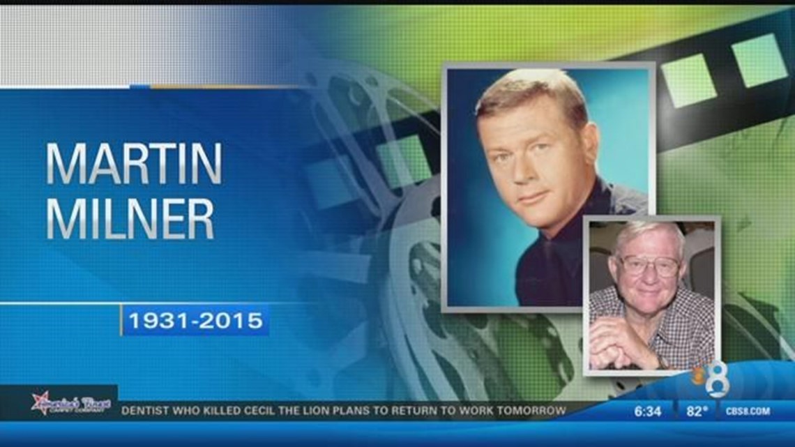 Martin Milner dies | cbs8.com
