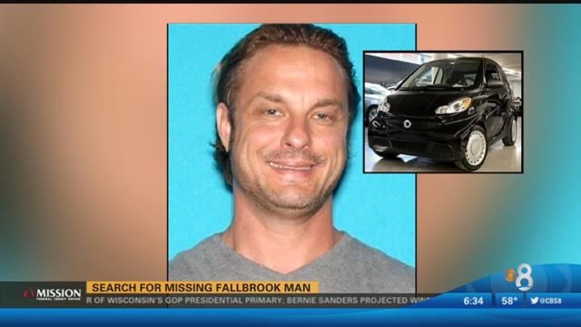 Search for missing Fallbrook man | cbs8.com