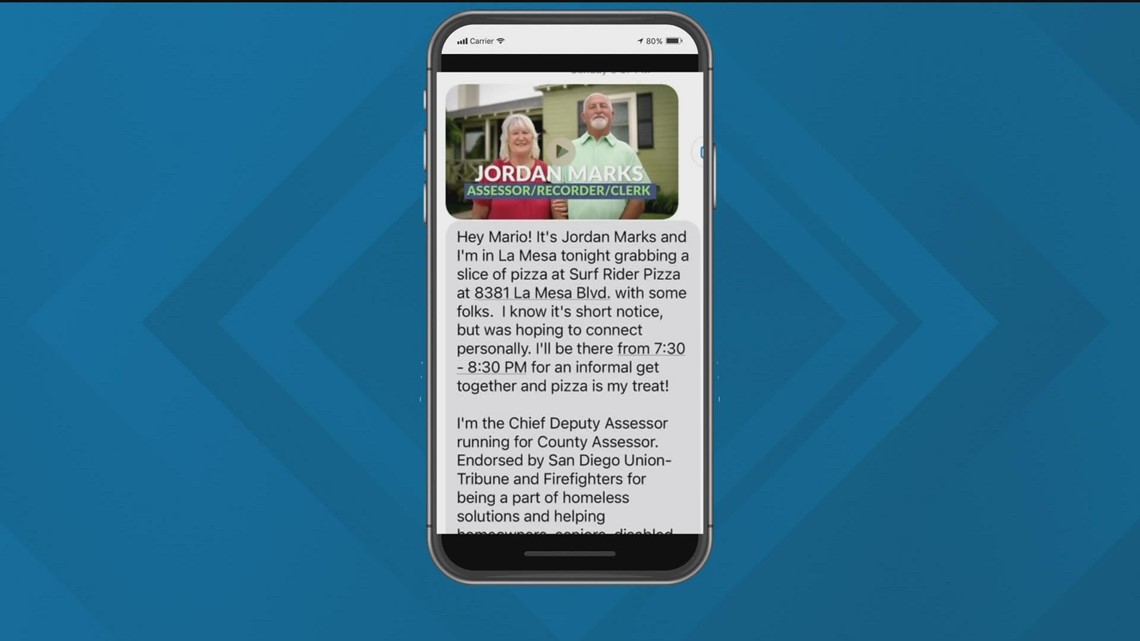 Political text messages are annoying, but legal | cbs8.com