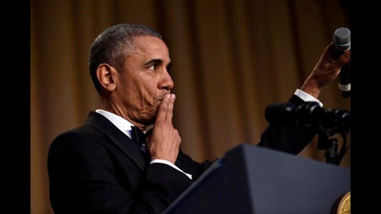 Obama out: President closes out his run as comedian-in-chief | cbs8.com