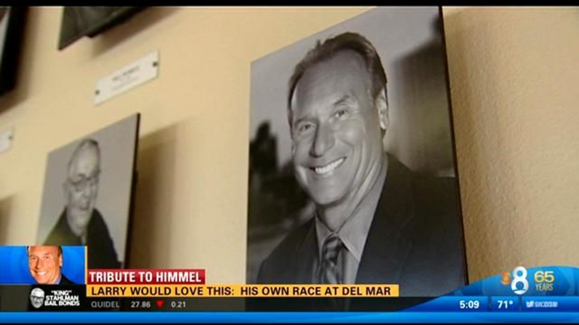 Del Mar Racetrack pays tribute to Larry Himmel | cbs8.com