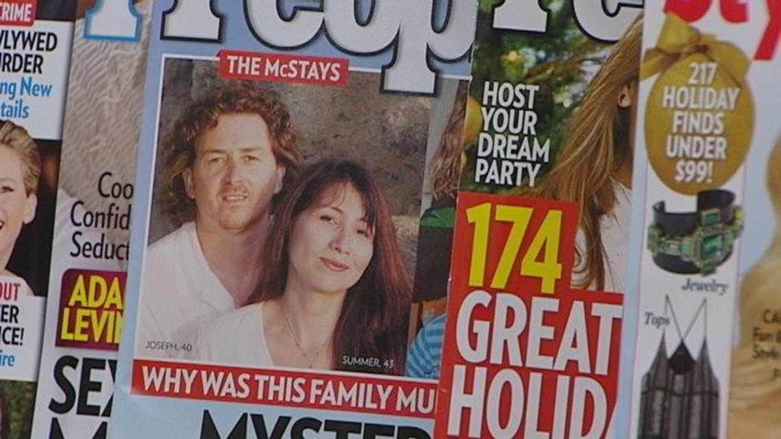 McStay murder case on magazine cover | cbs8.com