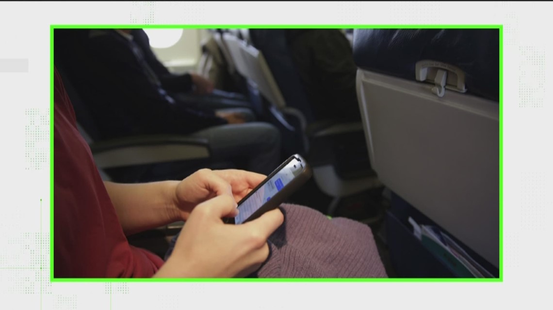 VERIFY: Is flying with your phone on dangerous? | cbs8.com