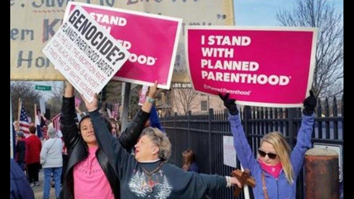 Anti-abortion activists, counter-protesters rally around US | cbs8.com