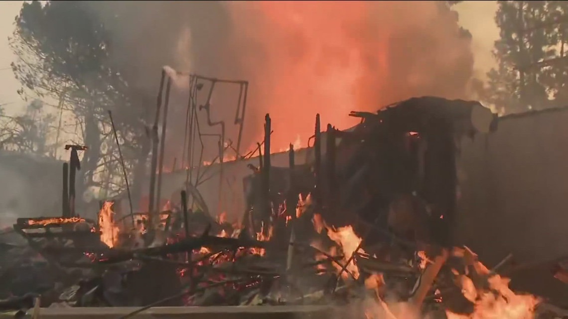 Southern California is extremely dry, and that's fueling fires − maps ...