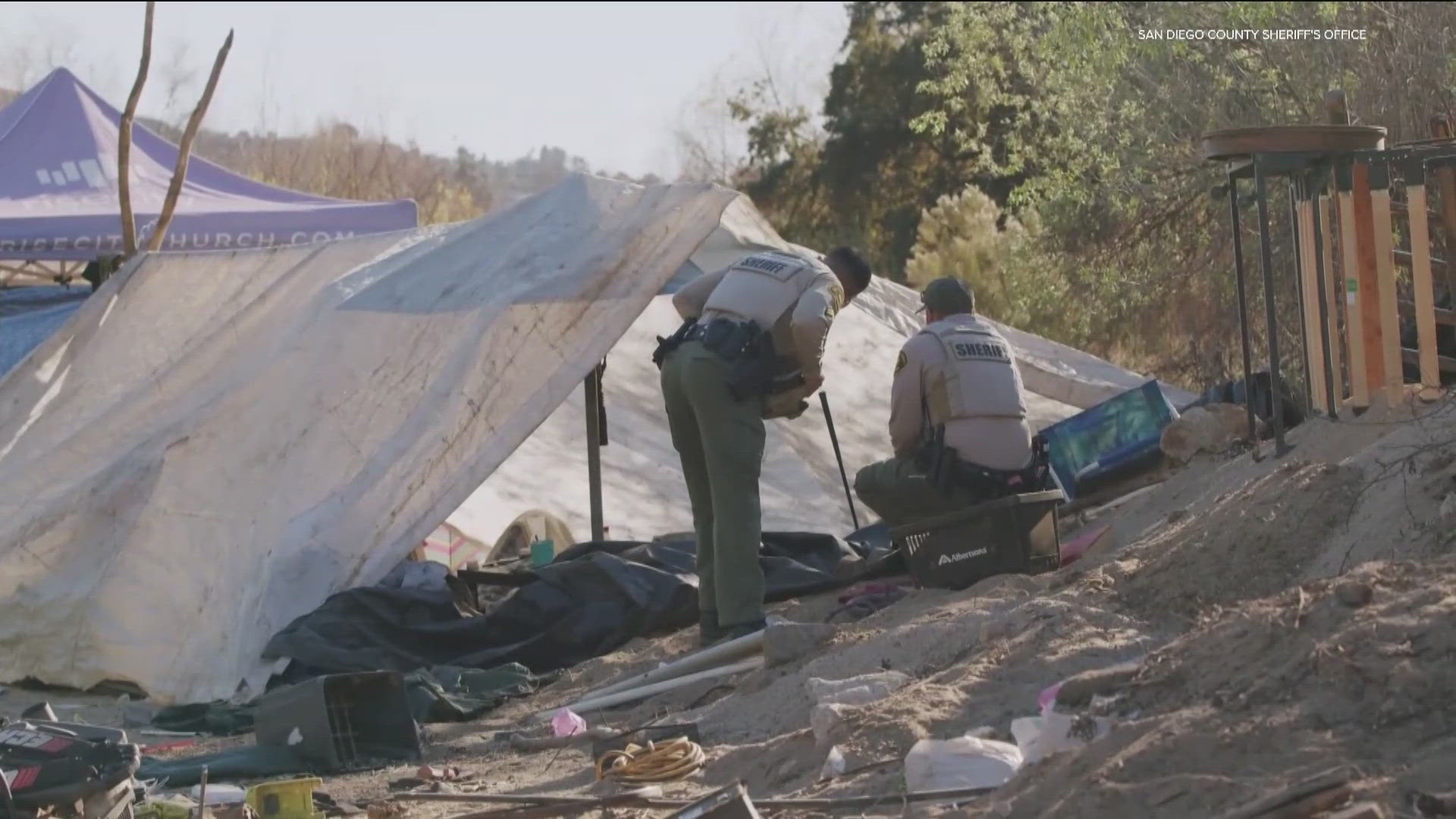 County passes 'Unsafe Camping Ordinance' amid wildfire risks | cbs8.com