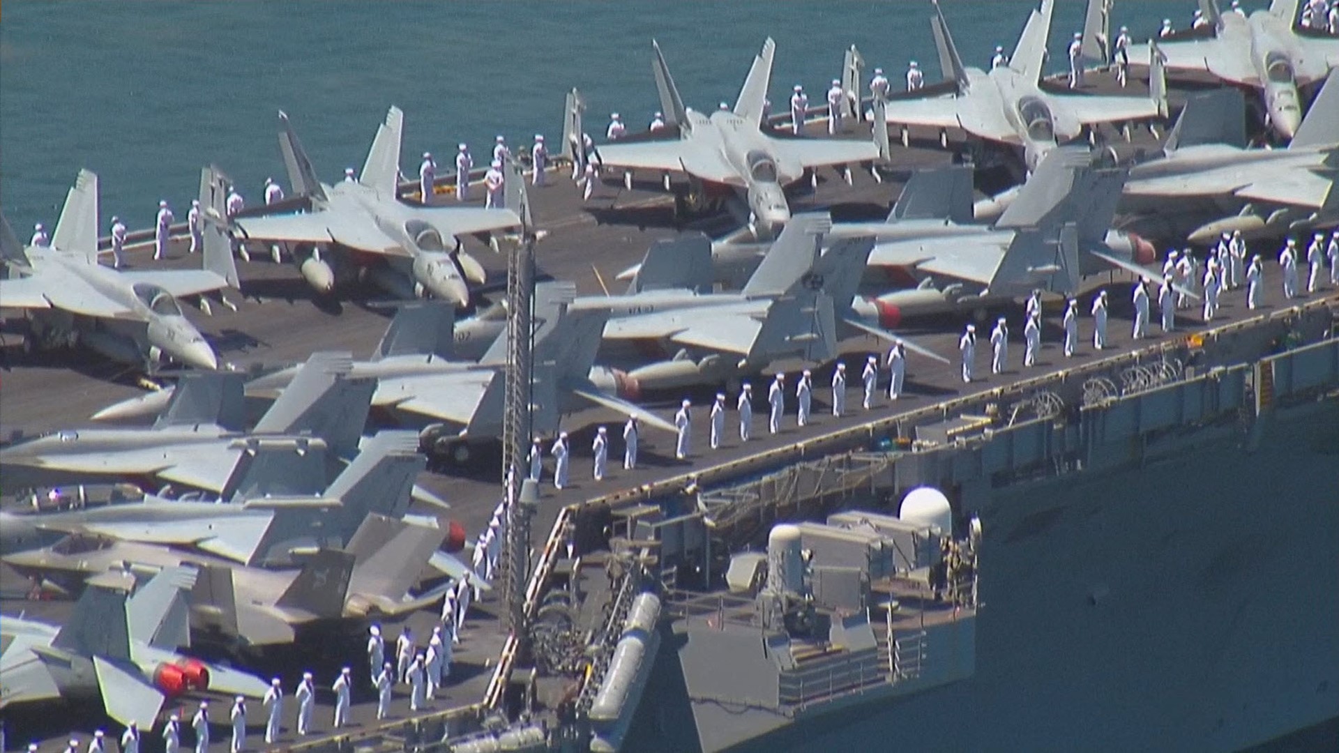 Navy ship, USS Carl Vinson and strike team deploy from San Diego | cbs8.com