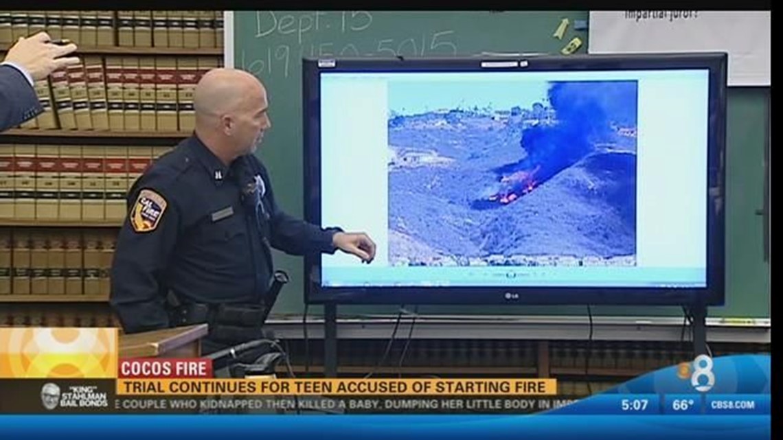 Trial continues Wednesday for teen accused in Cocos Fire | cbs8.com