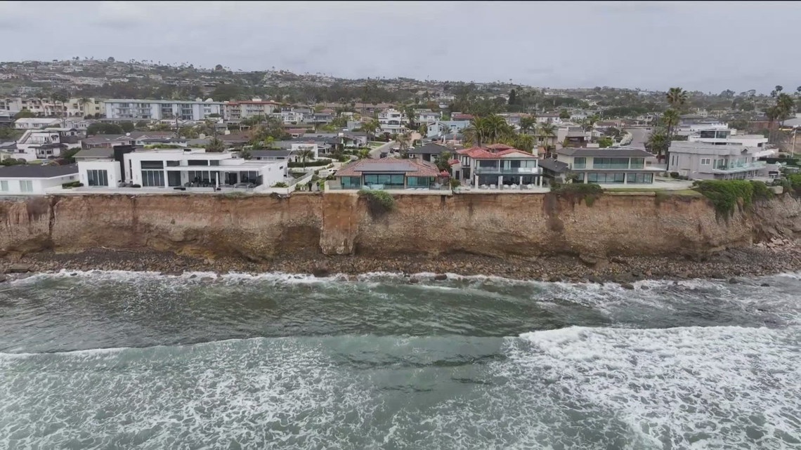 San Diego evaluates bluff stabilization at La Jolla home | cbs8.com