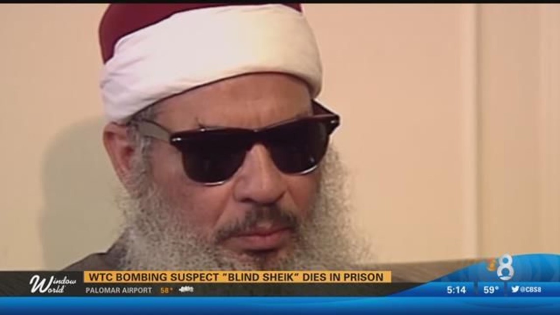 Blind cleric behind 1990s terror plots dies in US prison | cbs8.com