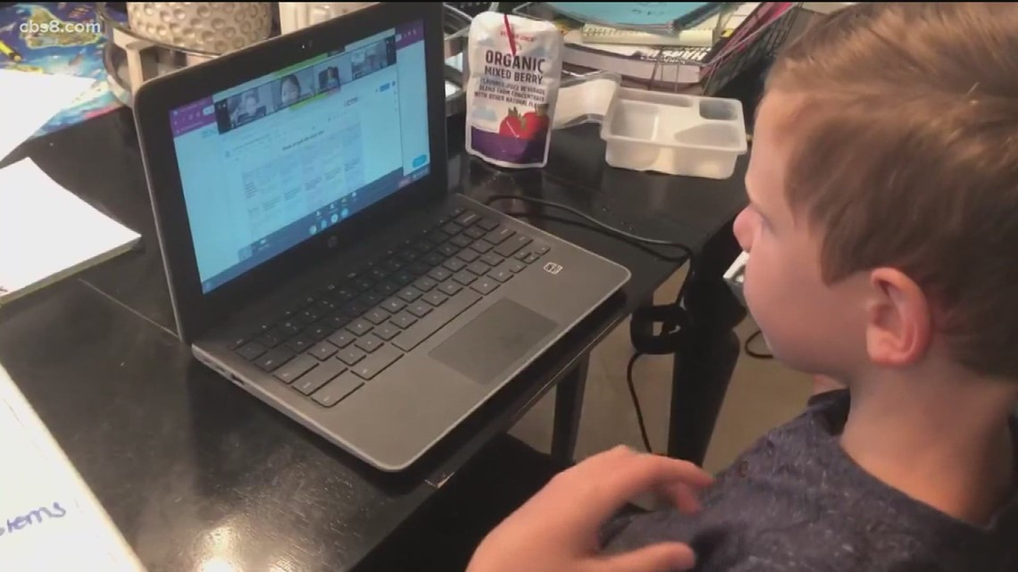As students struggle with virtual learning, grades take a hit | cbs8.com