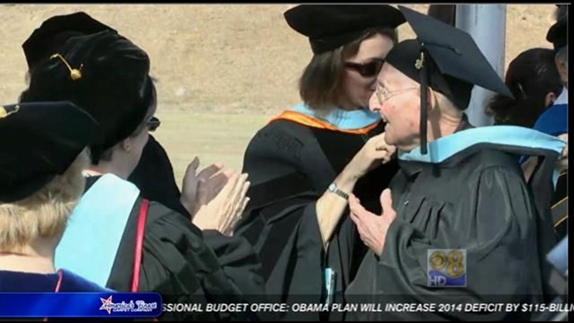 90-year-old receives master's degree from CSUSM | cbs8.com