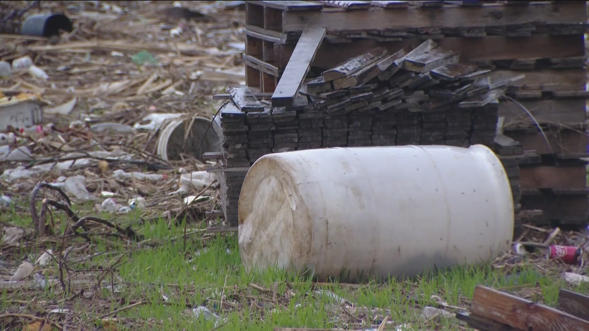 Tijuana River Valley debris and trash remain six weeks after storms ...