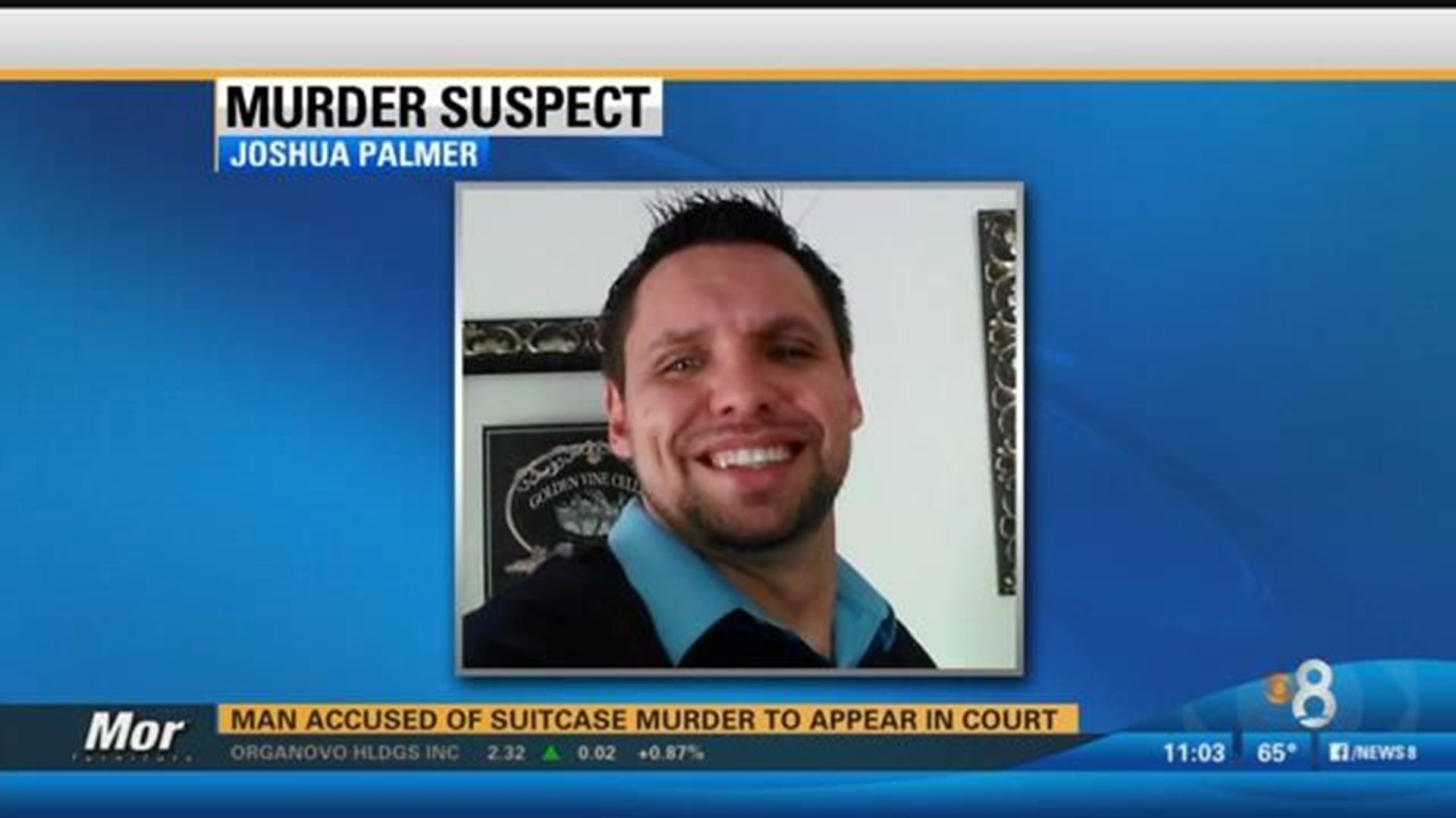 Man accused in downtown suitcase murder pleads not guilty | cbs8.com