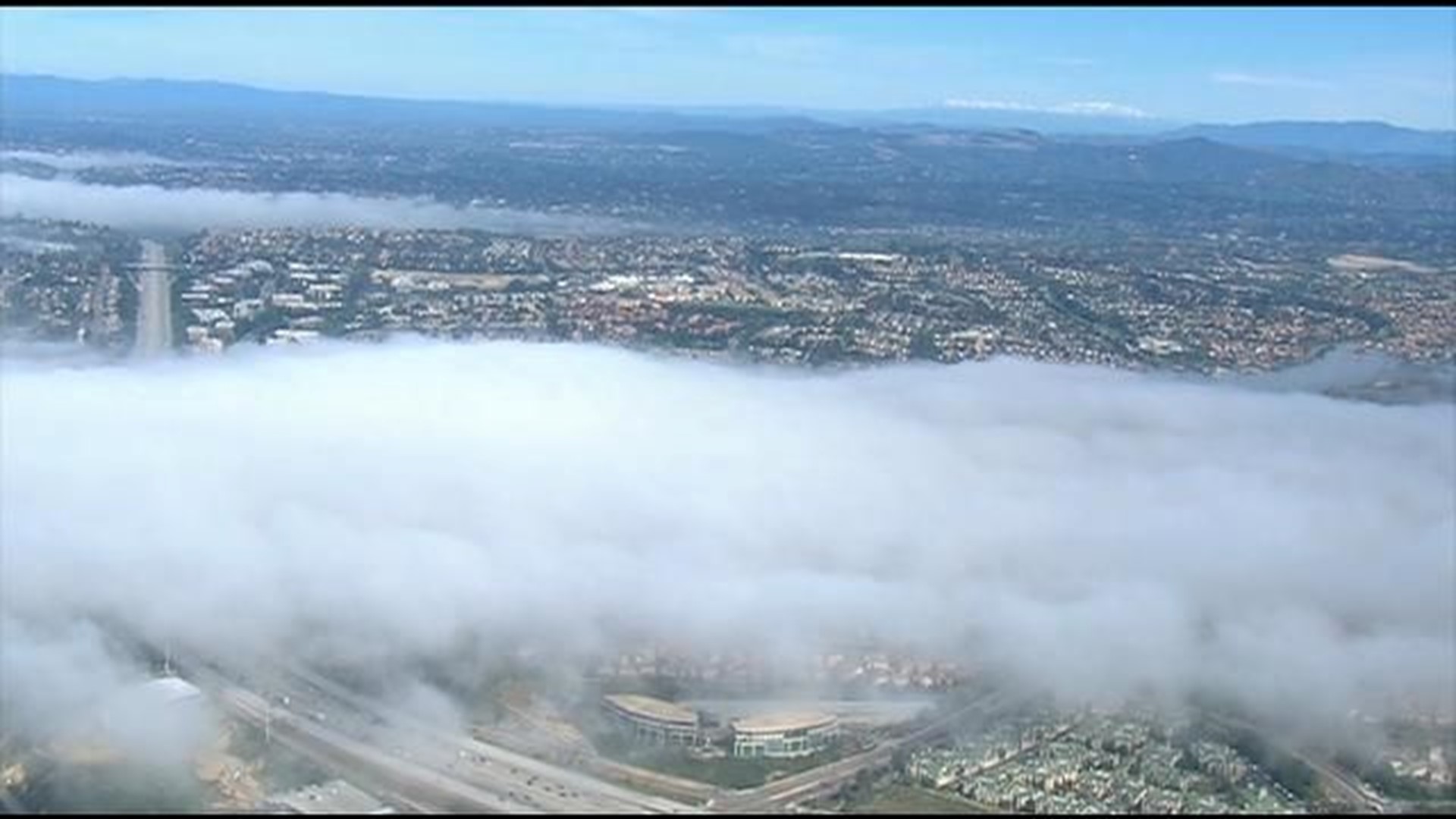 Chopper 8 captures fog along San Diego coastline | cbs8.com