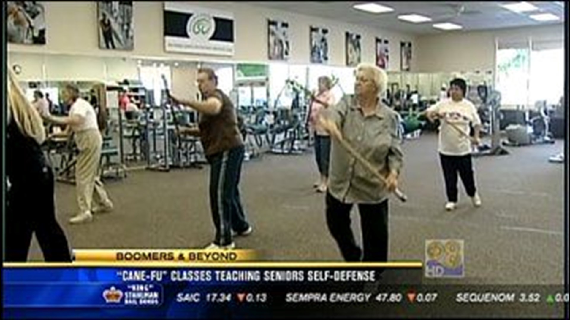 "Cane Fu" Classes Teaching Seniors Self-Defense | cbs8.com