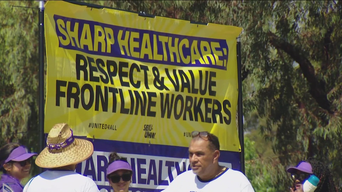 Sharp HealthCare workers approve three-year contract | cbs8.com