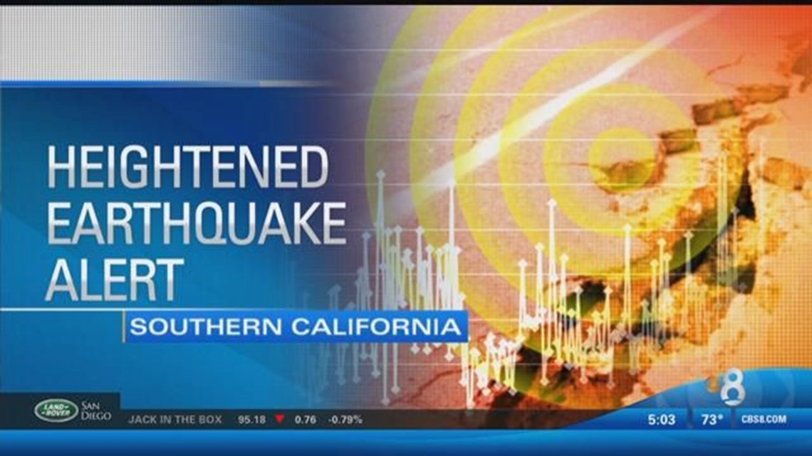 Earthquake Alert: Warning that the big one could hit by Tuesday | cbs8.com