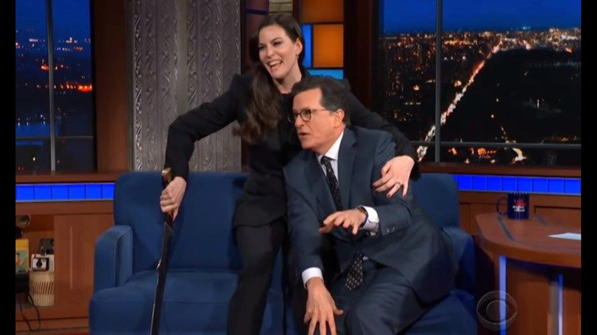 Liv Tyler Makes Stephen's 'LOTR' Dream Come True | cbs8.com