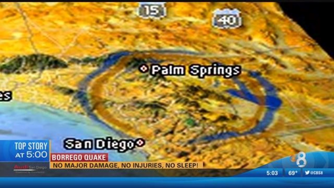 Earthquake rattles Southern California | cbs8.com