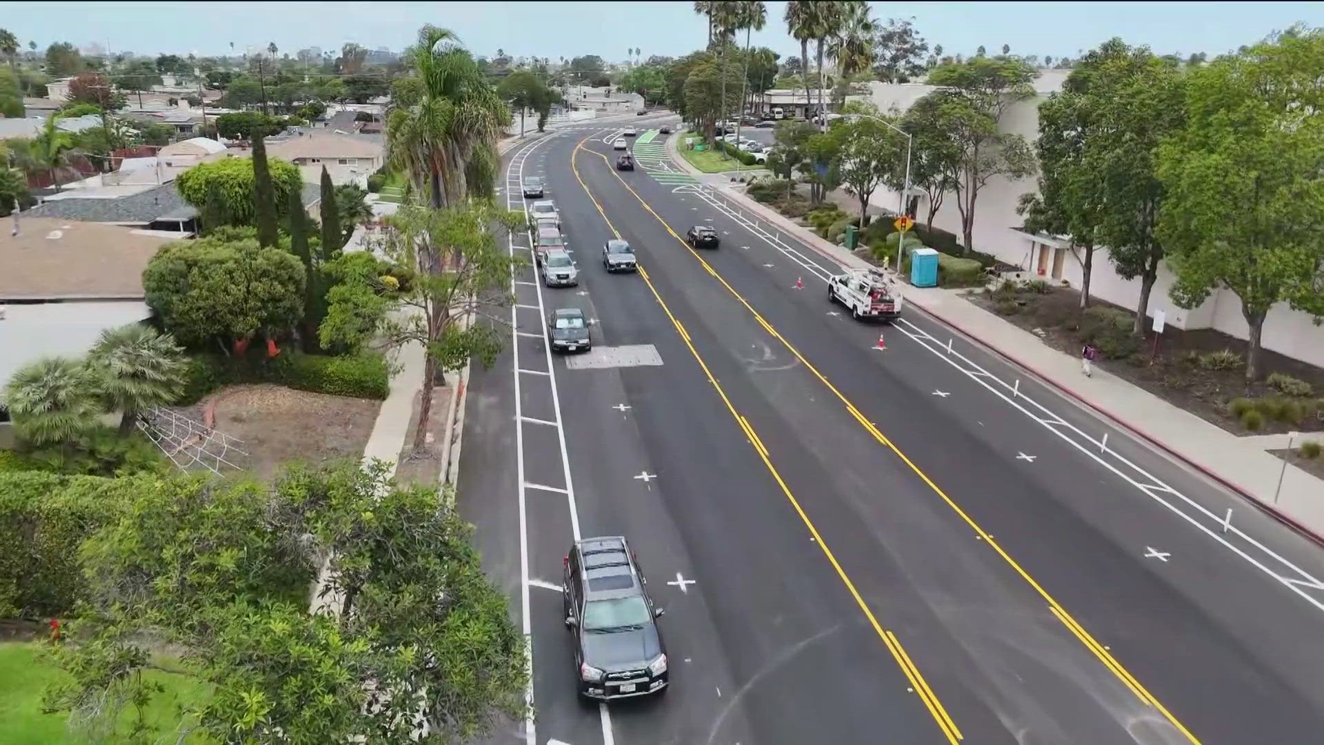 Clairemont street redesign divides residents and cyclists | cbs8.com