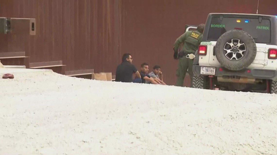 SDFD, CBP rescue at least 3 people stuck on border wall in Otay Mesa ...