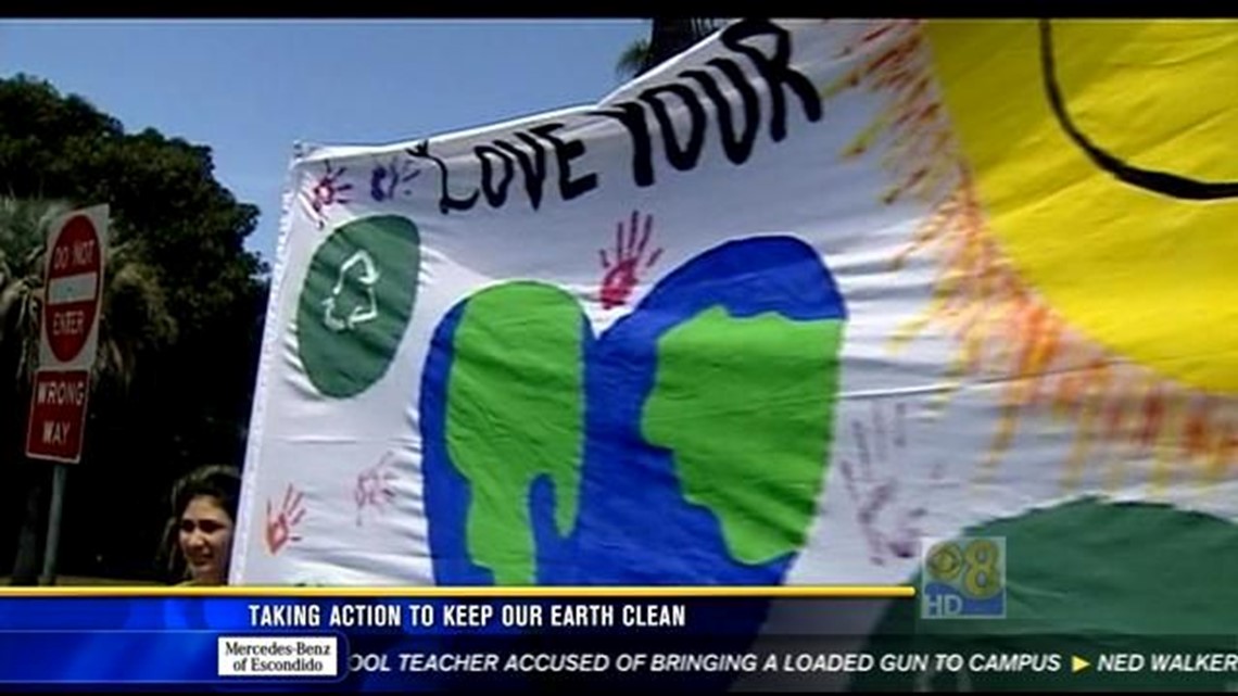 Taking action to keep our earth clean | cbs8.com