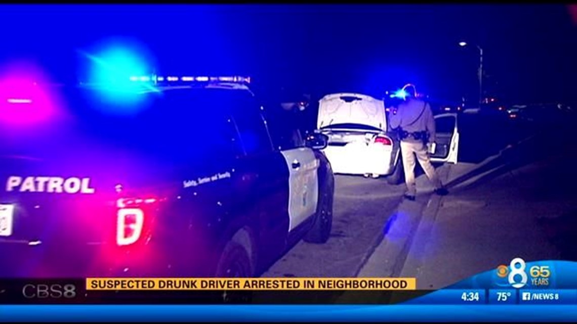Suspected Drunk Driver Arrested In San Carlos Cbs8
