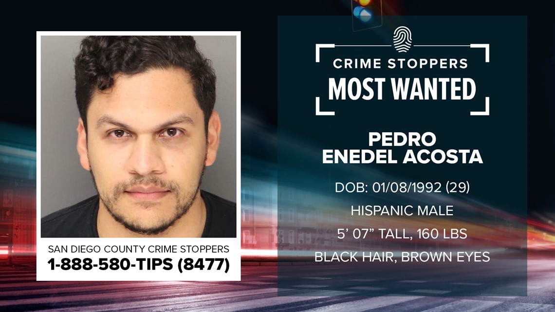Wanted: Pedro Enedel Acosta | cbs8.com
