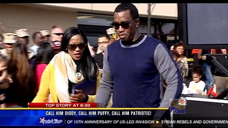 Call him Diddy, call him Puffy, call him patriotic | cbs8.com