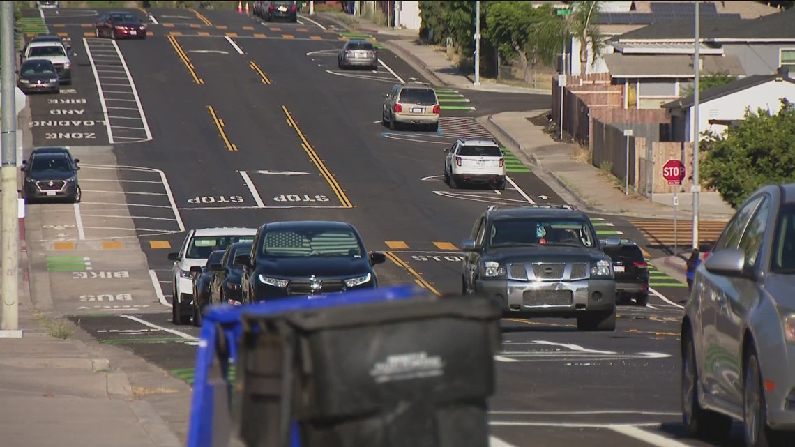 Concerns growing over new bike lanes along Lisbon Street | cbs8.com