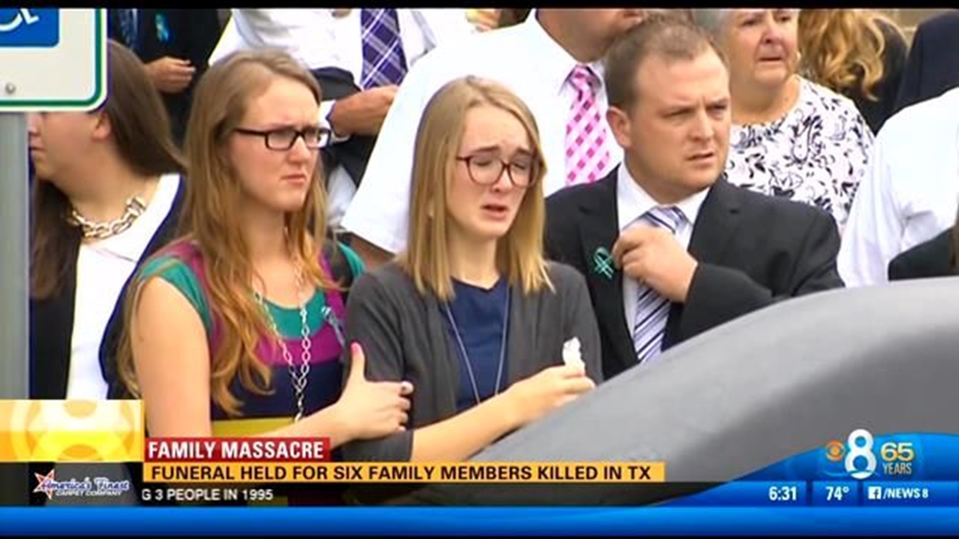 Funeral held for six family members killed in TX | cbs8.com