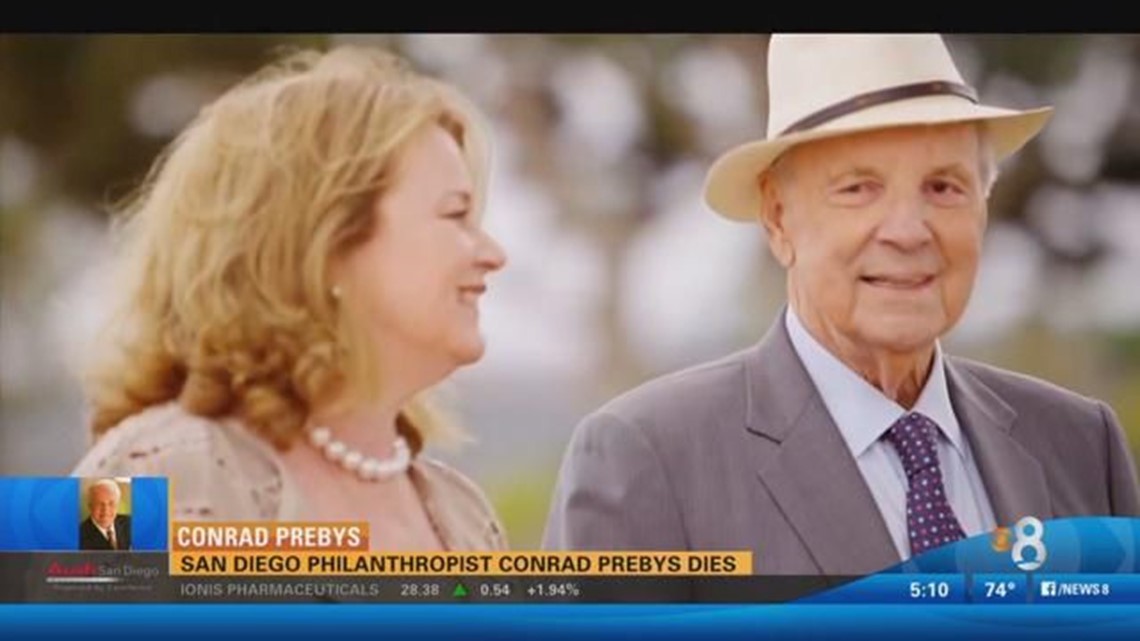 Conrad Prebys, prominent San Diego philanthropist, dies | cbs8.com