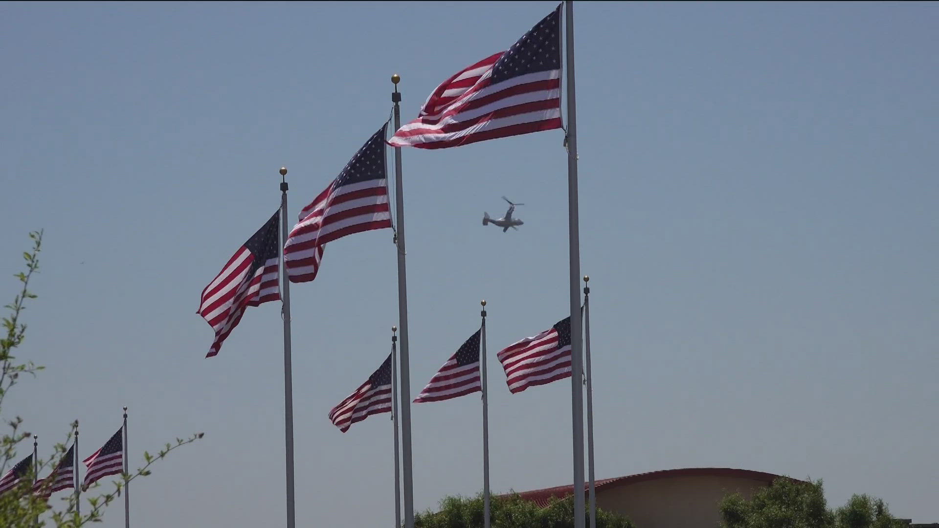 Miramar National Cemetery flag poles in need of repair | cbs8.com