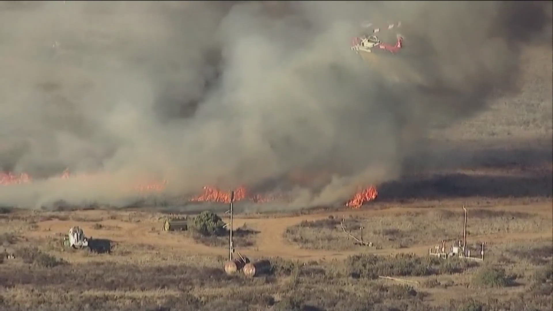 Weather Impact Alert: 4PM Update | Red Flag Warning in place as fire ...