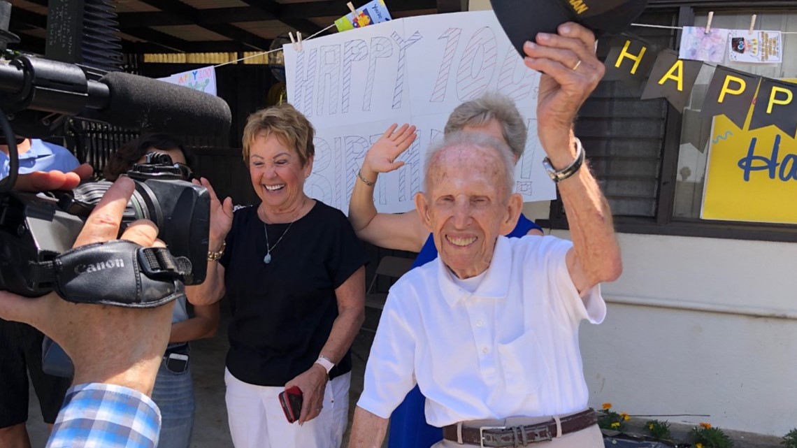 Battle of Iwo Jima survivor turns 100, last member of his outfit | cbs8.com