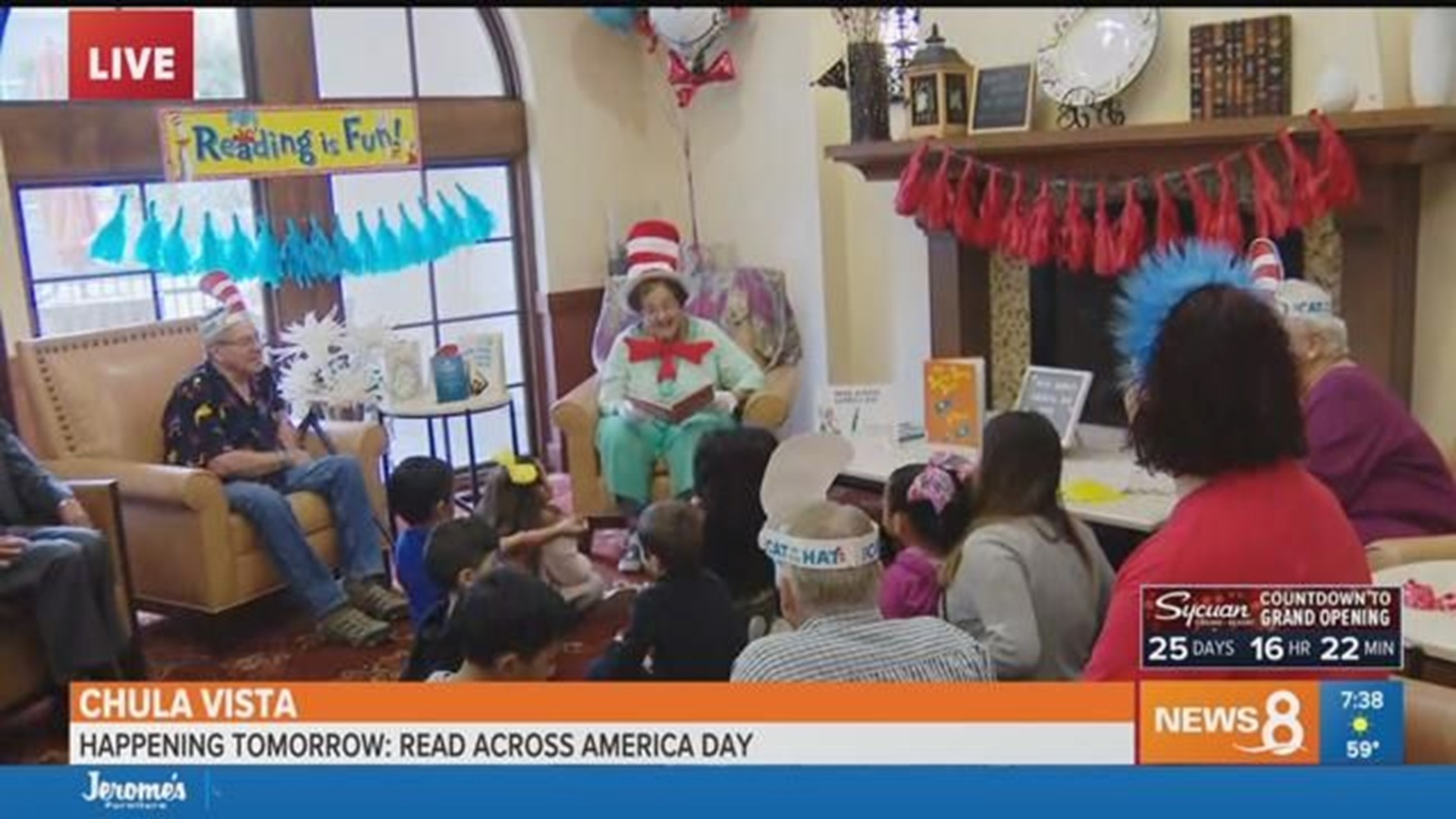 Celebrating Dr. Seuss on Read Across America Day | cbs8.com