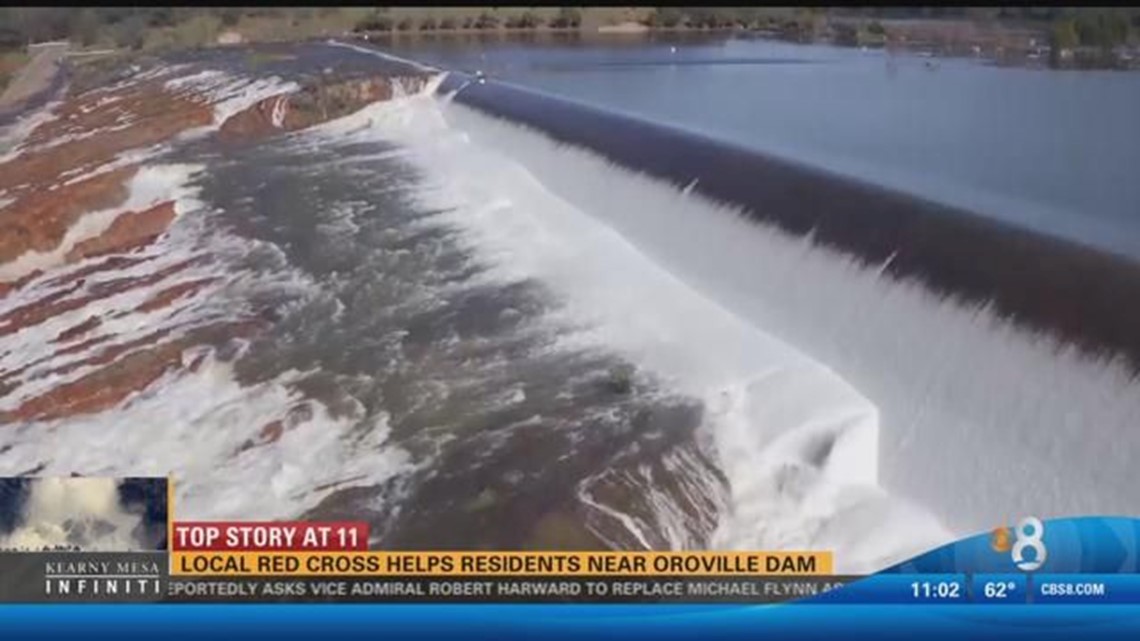 California officials rush to drain lake as new storms begin | cbs8.com