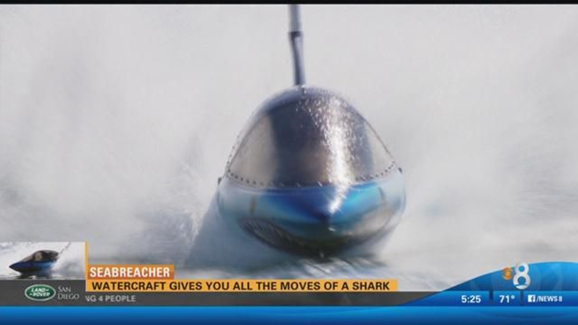 SeaBreacher: Watercraft gives you all the moves of a shark | cbs8.com