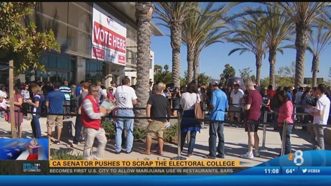 Senator Boxer pushes to scrap the electoral college | cbs8.com