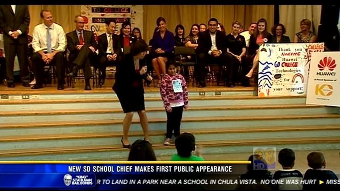 New SDUSD superintendent makes first public appearance | cbs8.com