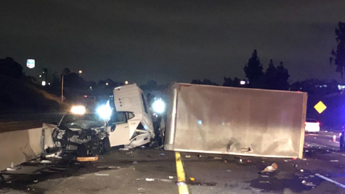 1 dead, 3 injured in crash on I-805 in North Park | cbs8.com