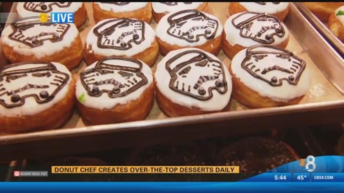 Donut Chef unveils brand new 'Star Wars' creation | cbs8.com