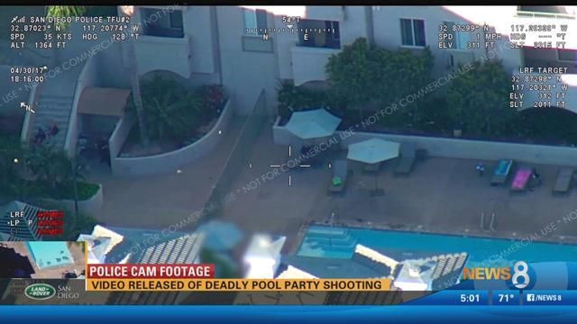 Police Cam Footage: Video released of deadly La Jolla pool party ...