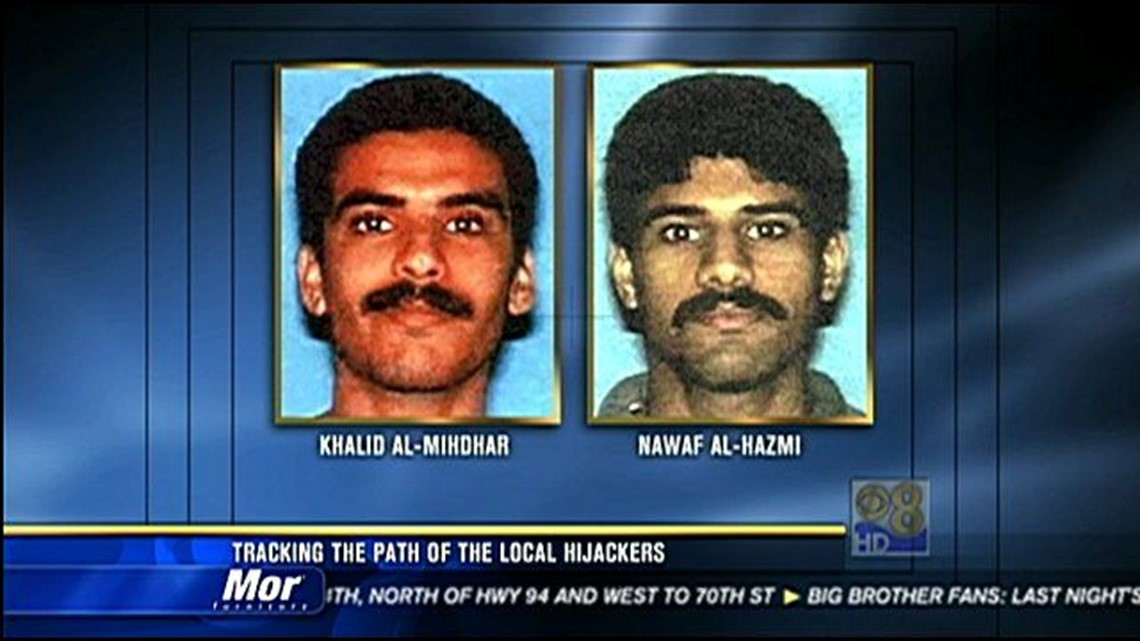 Tracking the path of the local 9/11 hijackers | cbs8.com