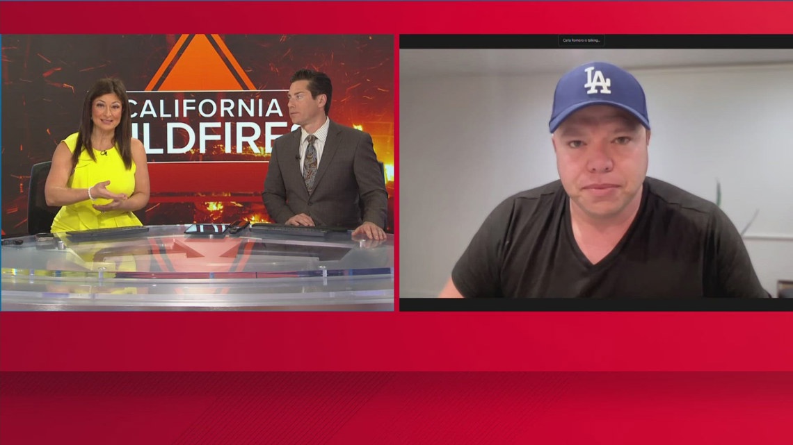 Evacuated during LA fires | Travel journalist Angel Castellanos shares ...