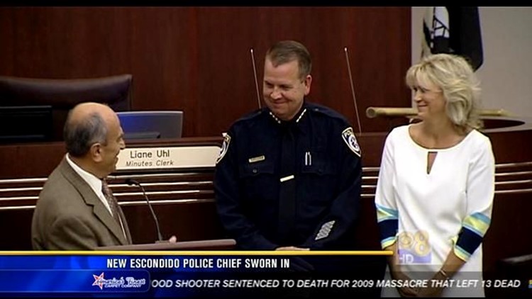 New Escondido police chief sworn in | cbs8.com