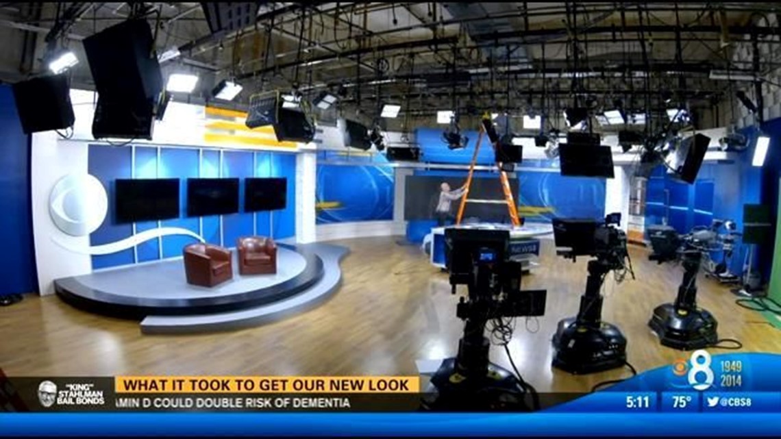 CBS News 8 studio unveiled: What it took to get our new look | cbs8.com