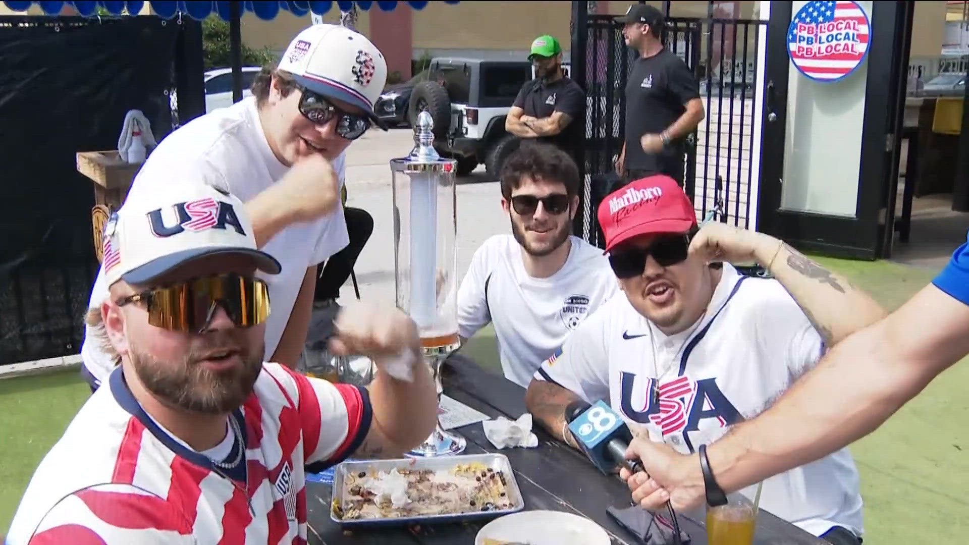 Fans gather at watch party in Pacific Beach as US faces Bosnia ...
